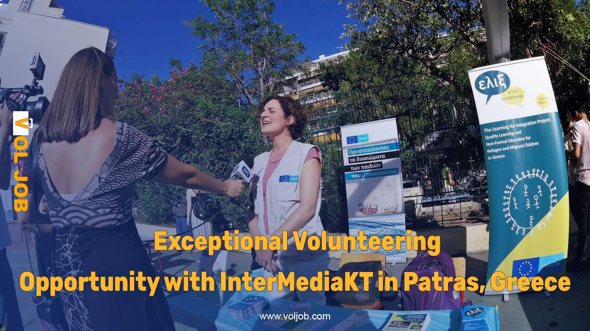 Volunteer work - vol job