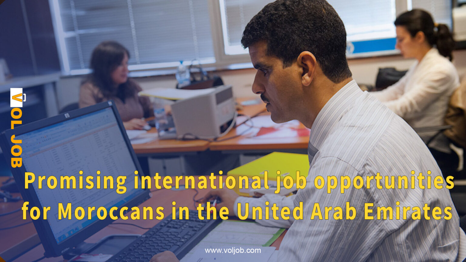 Promising international job opportunities for Moroccans in the United ...
