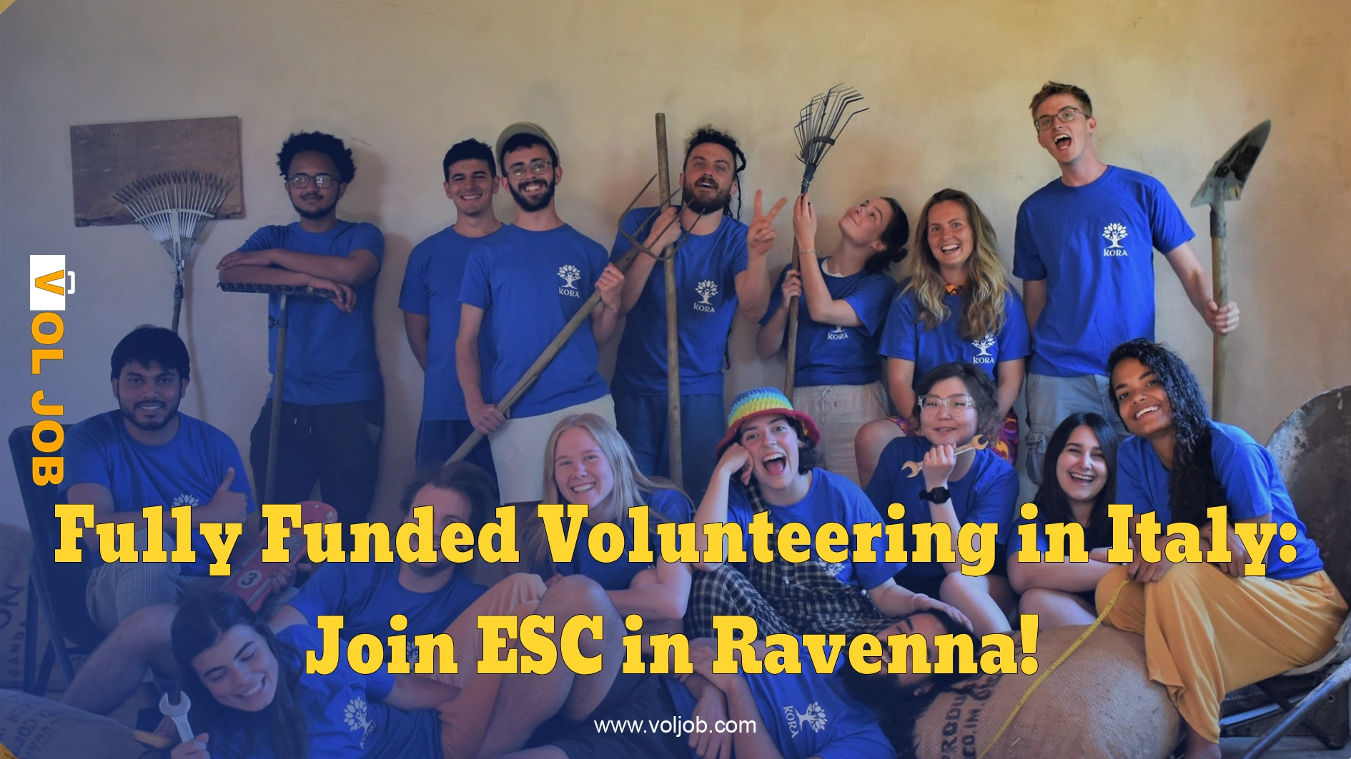 Fully Funded Volunteering in Italy: European Solidarity Corps – Ravenna